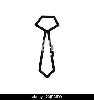 Tie icon linear vector graphics sign or symbol set for web app ui Stock Vector Image & Art - Alamy