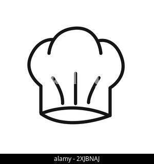 Toque Icon linear vector graphics sign or symbol set for web app ui ...