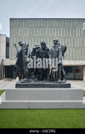 Rodin Sculpture outside theMuseum Of Western Art Ueno Park Tokyo Japan ...