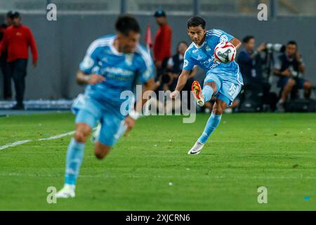 Jhilmar Lora of Sporting Cristal during the CONMEBOL Copa Libertadores ...