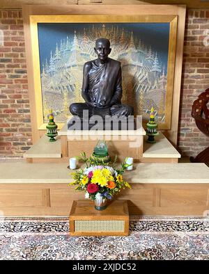 Amaravati is a Theravada Buddhist monastery at the eastern end of the ...