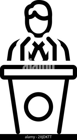 Icon for president chairman Stock Vector Image & Art - Alamy