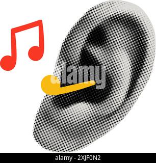 Contemporary collage to make notes Stock Vector Image & Art - Alamy