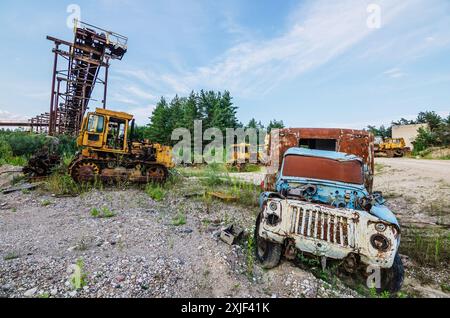 Industrial Graveyard. The Loneliness of Abandoned Heavy Equipment ...