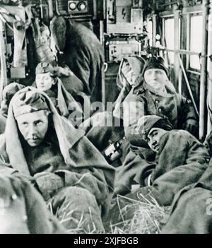 German wounded on the Eastern front, 1943 Stock Photo - Alamy