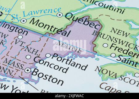 Macro photography of Maryland state of United States of america ...