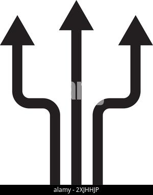 alternative route icon vector symbol design Stock Vector Image & Art ...