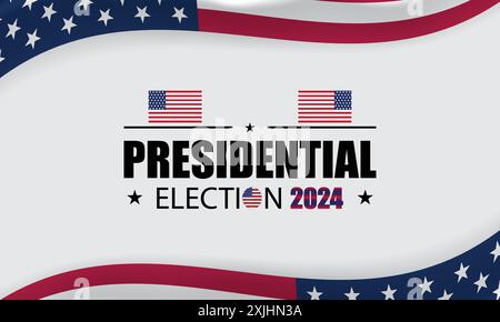 2024 Presidential Election Candidates and Controversies Stock Vector ...