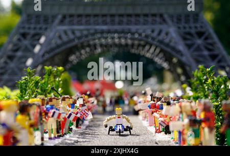 A Legoland Minilander tribute to Hannah Cockroft is seen in a new scene ...