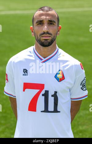VELSEN - Telstar player Youssef El Kachatiin action during the Dutch ...