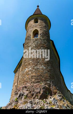 Kasperk castle, Sumava National Park (Bohemian forest), Czech Republic ...