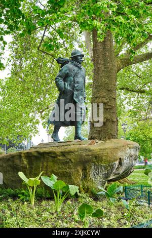Georges Clemenceau Statue, François-Victor Cogné, 1932, Jardins Petit ...