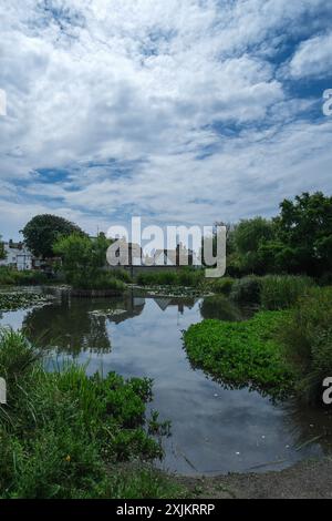 The village green and pond in Rottingdean photographed on Thursday 18 ...