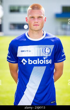 Gent's Bram Lagae poses for a portrait picture at the 2025-2026 season ...