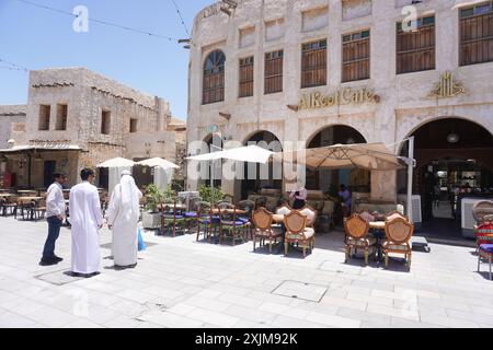 Coffee shop In Doha, Qatar Stock Photo - Alamy