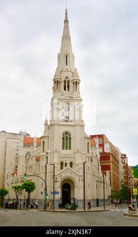 San José church. Bilbao. Basque country. Euskadi. Spain Stock Photo - Alamy