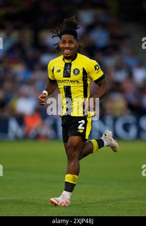 Harrogate Town's Zico Asare during the Emirates FA Cup first round ...