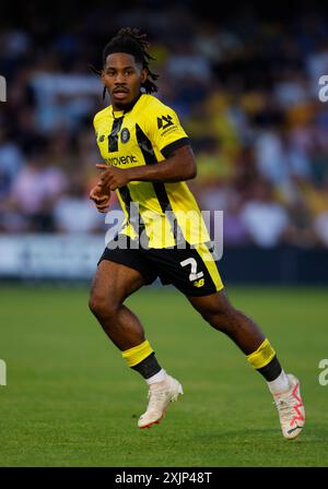 Harrogate Town's Zico Asare during the Emirates FA Cup first round ...