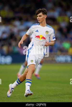 Leeds United's Charlie Crew during the pre-season friendly match at The ...