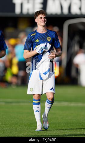 Leeds United's Harry Gray before the pre-season friendly match at The ...