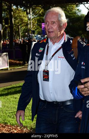 Red Bull motorsport advisor Helmut Marko at Circuit de Spa ...