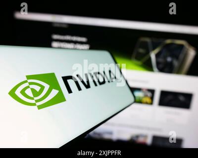 Nvidia Corporation technology company Stock Photo - Alamy