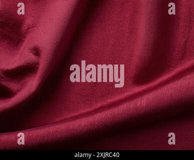 Rich Maroon Linen Texture with a Coarse, Textured Surface for Warm ...