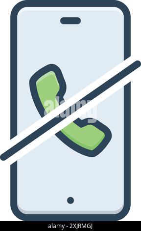 Icon for ending,phone Stock Vector Image & Art - Alamy