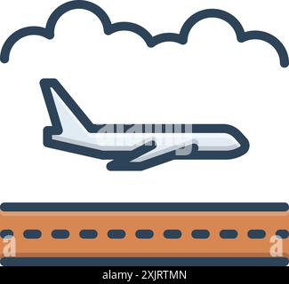 Icon for airlines,airway Stock Vector Image & Art - Alamy