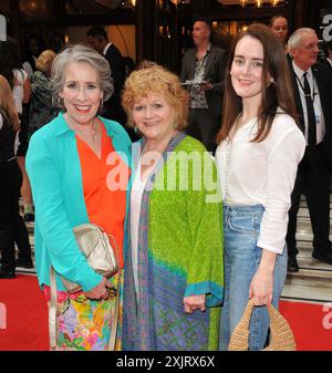 London. UK. Sophie McShera and Lesley Nicol at the Opening Night of ...
