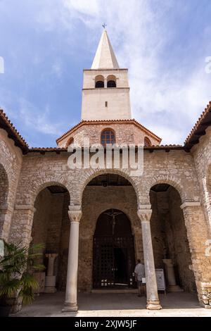 Euphrasian Basilica in the old town, UNESCO World Heritage Site, Porec ...
