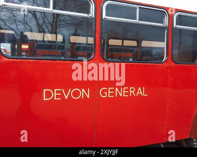 Classic Devon General Double Decker ( open toppers ) Buses on Display ...