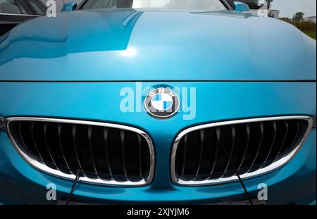 Logo of the company BMW, Bayerische Motorenwerke Stock Photo - Alamy