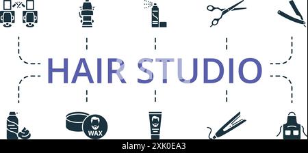 Wax icon. Monochrome simple Barber Shop icon for templates, web design ...