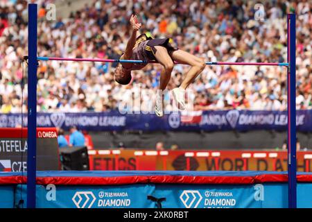 Jan Stefela (Czechia), high jump men final at European Athletics ...