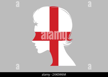 England flag and England girl’s shape Stock Vector Image & Art - Alamy