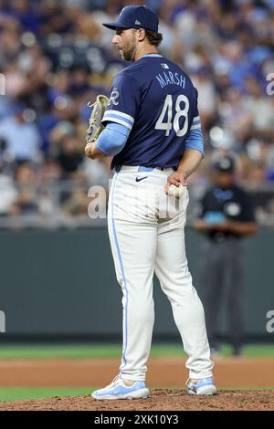 Kansas City Royals pitcher Alec Marsh delivers against the New York ...
