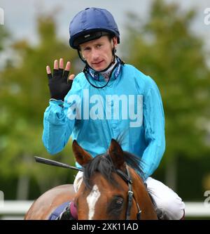 Jockey Oisin Murphy at Sandown Park Racecourse. Picture date: Thursday ...