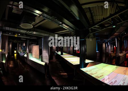 The Map Room Inside The Churchill War Rooms, London, UK Stock Photo - Alamy