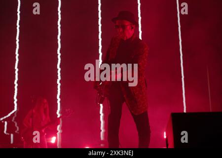 London, UK. 20 Jul 2024. Lead singer Shirley Manson of American Rock ...
