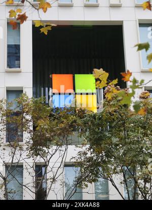 SHANGHAI, CHINA - DECEMBER 8, 2020 - (FILE) The Microsoft China ...