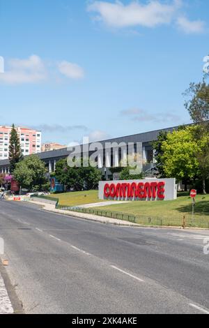 Portugal Lisbon -1 July 2024 . Continente supermarket . Continente is a ...