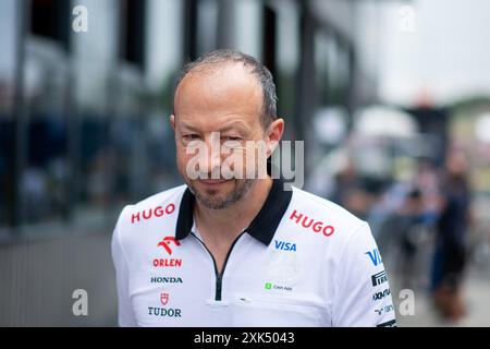 BAYER Peter, CEO of Visa Cash App RB F1 Team, portrait during the 2025 ...