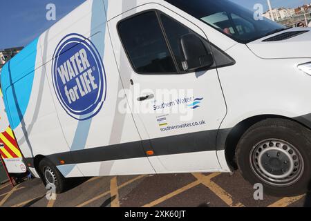 Southern Water van in Brighton Stock Photo - Alamy
