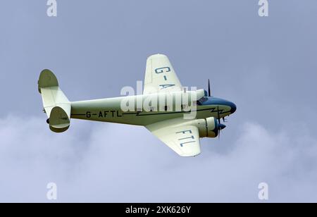 Lockheed Electra 12A, Twin propeller airplane Stock Photo - Alamy