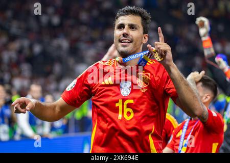 Rodri of Spain celebrates the win during the FIFA World Cup 2026, Group ...