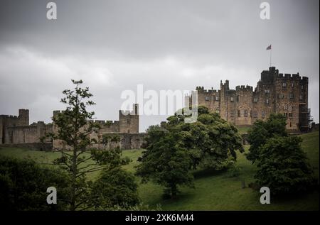 Built in the 11th century Alnwick Castle is one of the largest ...