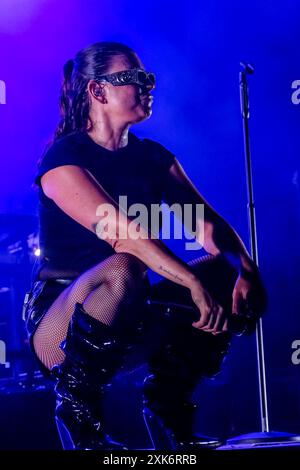 Lanciano, Italy. 20th July, 2024. Gianluca Ginoble of the Italian group ...