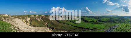 Chalk Mountain Nature Park Don, Volgograd region, Russia Stock Photo ...