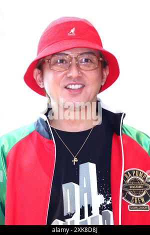 Tokyo, Japan. 20th July, 2024. (L-R) Shigeyuki Nakarai/Shigekix, Hiroto ...